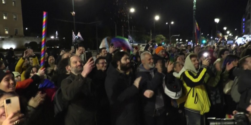 Greece Legalizes Same Sex Marriage Myanmar International Tv 2583